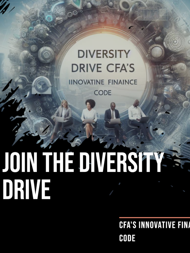 Diversity Drive: CFA’s Innovative Finance Code Must See
