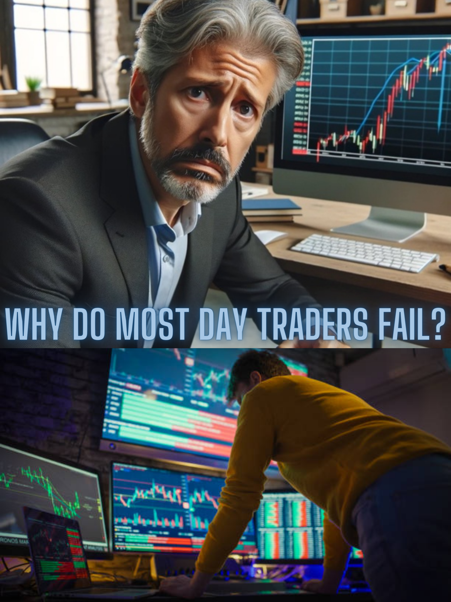 Why Do Most Day Traders Fail? 12 Important Factors