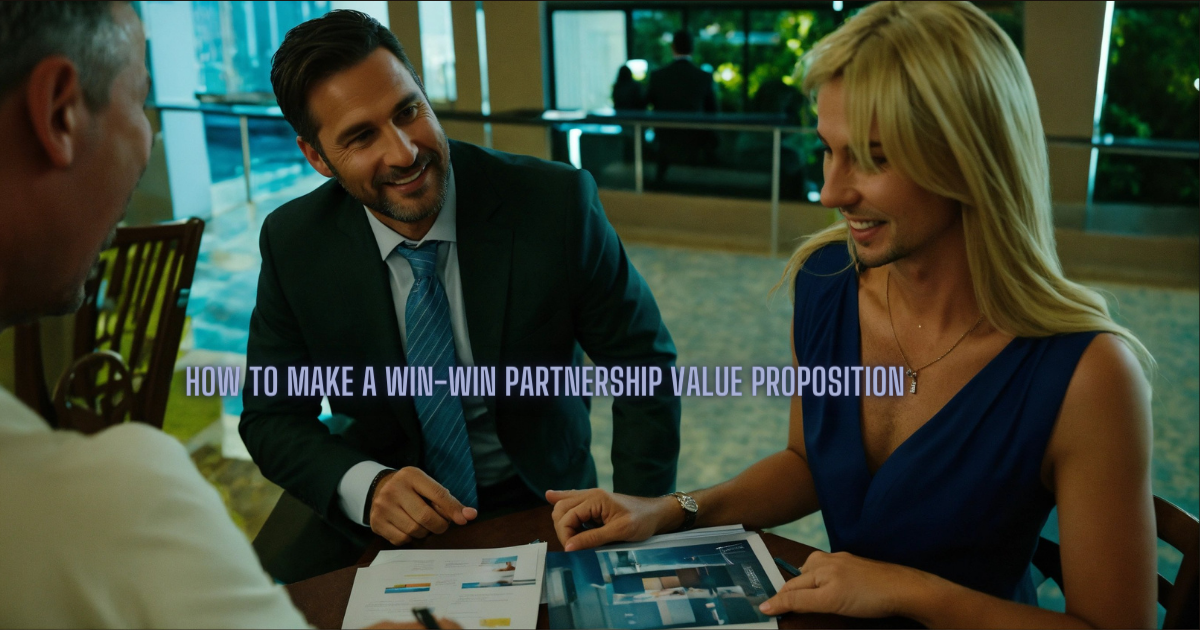 How to Make a Win-Win Partnership Value Proposition?